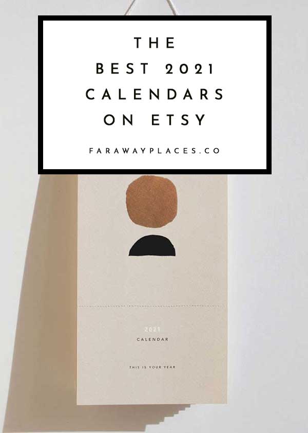 The Best Wall Art Calendar Etsy: Top Picks for 2021